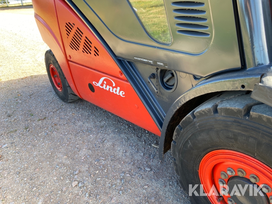 Dieseltruck Linde H35D, Laholm, Klaravik auktioner