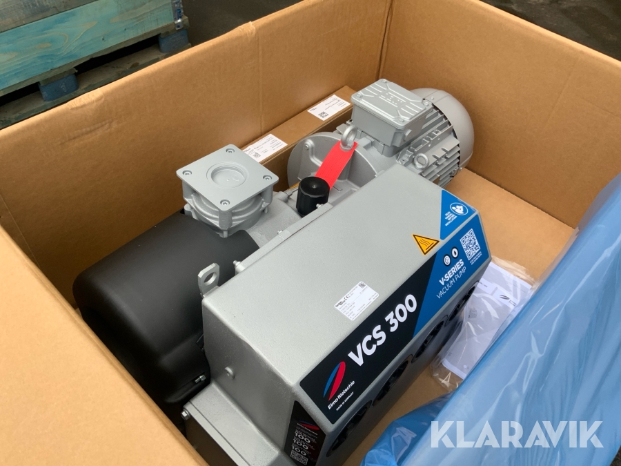 Vaccum pump Elmo Rietschle VCS 300, Skövde, Klaravik auktion