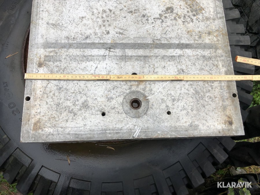 Klaravik Auktioner | Aluminiumplatta