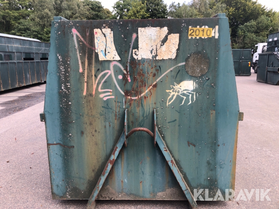 Klaravik Auktioner | Liten Lastväxlar Container / Liftdumper 16m3