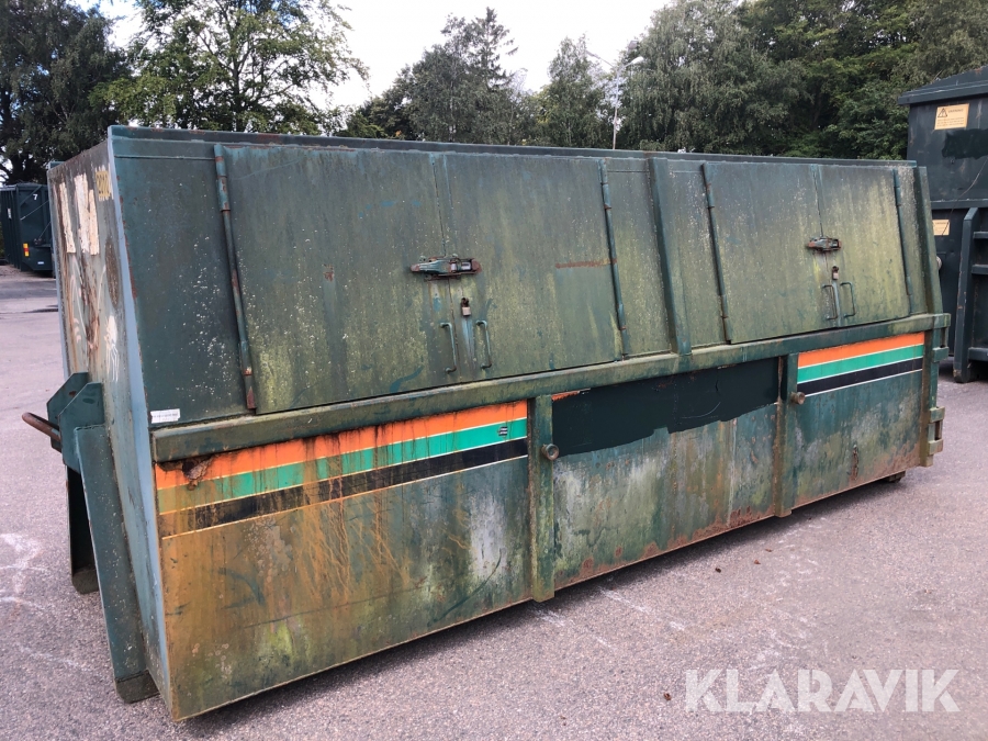 Klaravik Auktioner | Liten Lastväxlar Container / Liftdumper 16m3