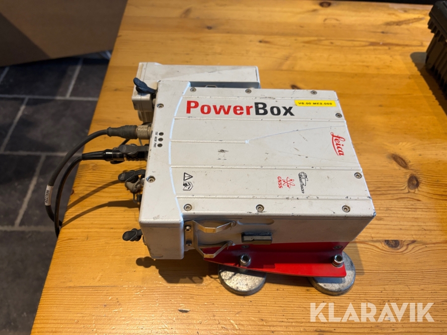 Powerbox GPS Leica MNS1250 GG, Norrtälje, Klaravik auktioner