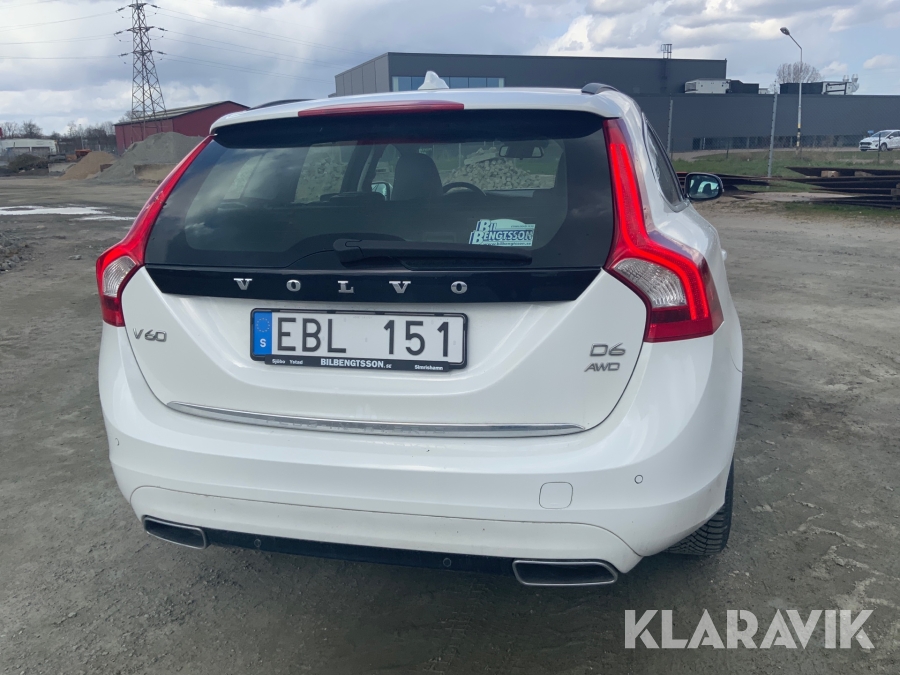 Volvo C60 D6 hybrid AWD, Ystad, Klaravik auktioner