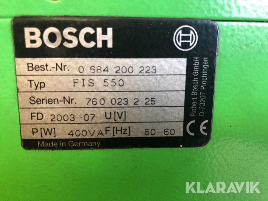 Diagnosutrustning Bosch KTS 550