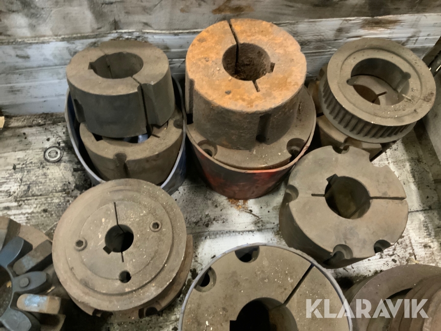 Div. Pall med remhjul och klämbustningar, Älmhult, Klaravik