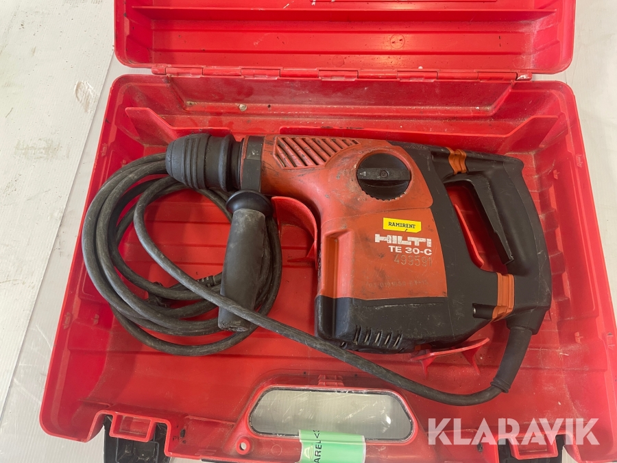 Kombihammare Hilti TE30-C, Svalöv, Klaravik auktioner