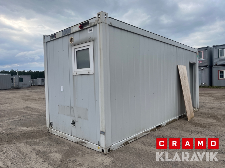 Containermodul Containex D/4D, Jönköping, Klaravik auktioner