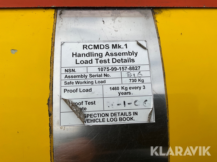 RCMDS Remote Controlled Mine Disposal System ECA MK1, Flen,