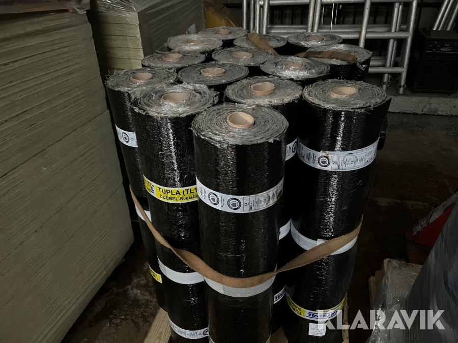 Takpapp, Stockholm, Klaravik auktioner