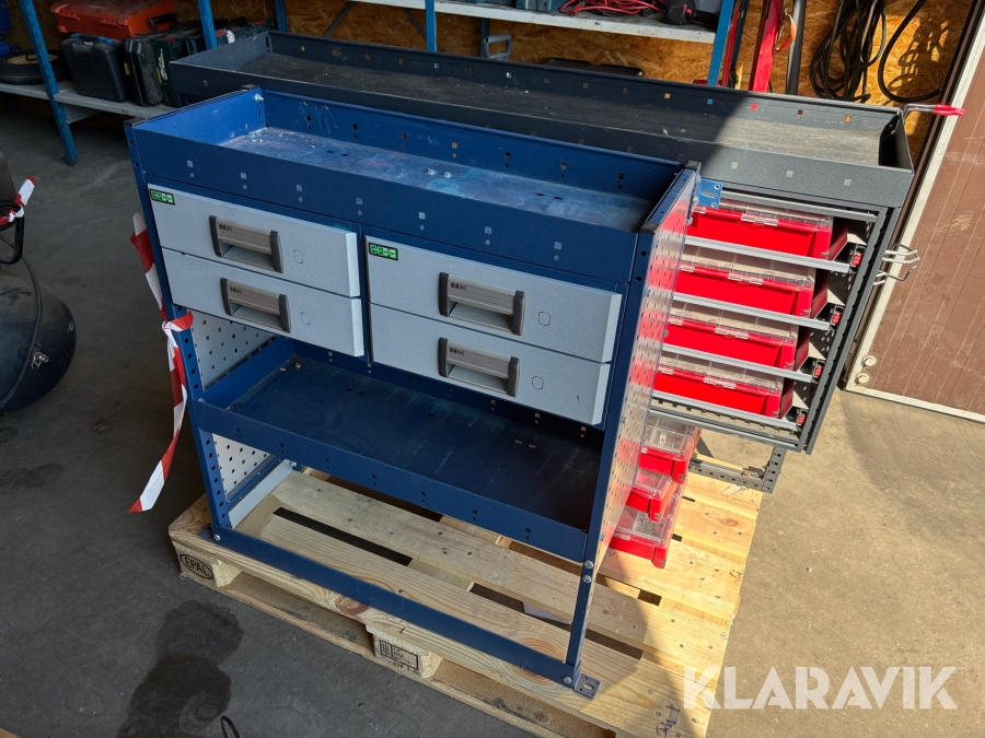 Verktygsskåp Skabi/HH Modulsystem, Eslöv, Klaravik auktioner