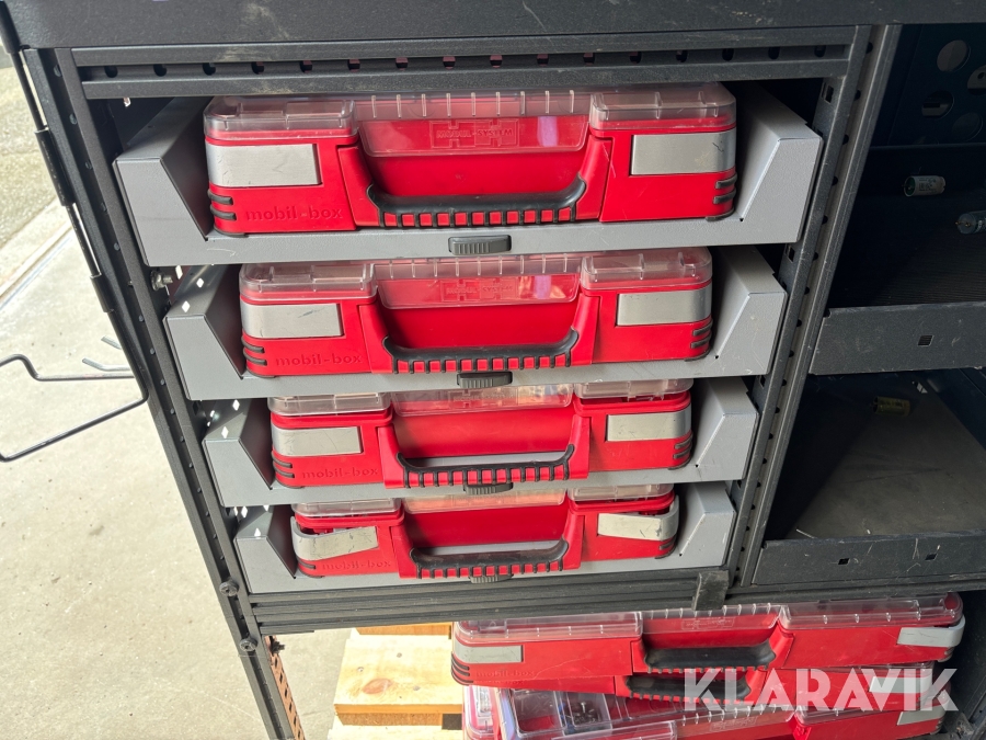 Verktygsskåp Skabi/HH Modulsystem, Eslöv, Klaravik auktioner