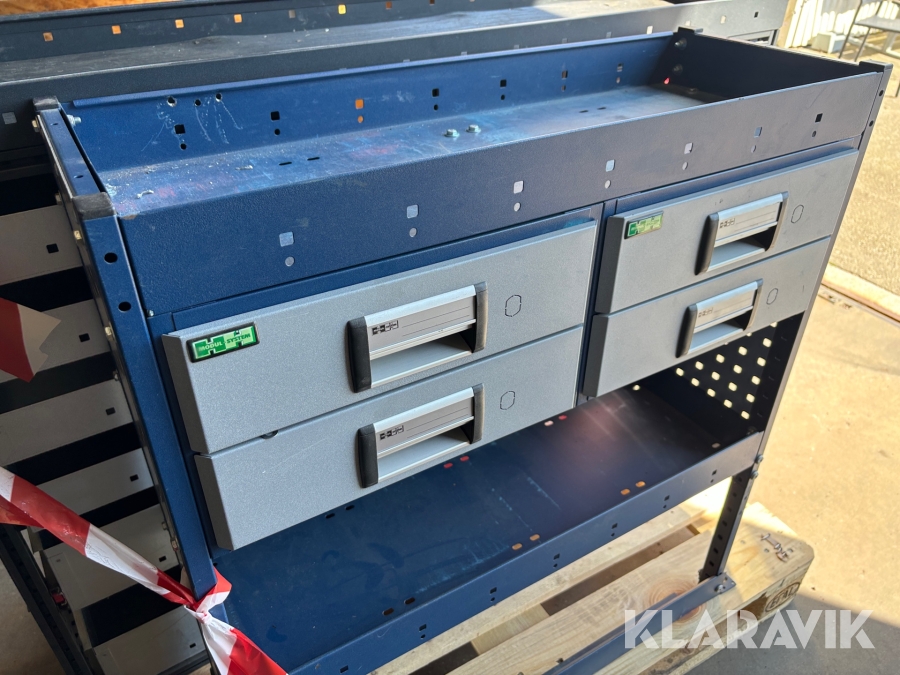 Verktygsskåp Skabi/HH Modulsystem, Eslöv, Klaravik auktioner