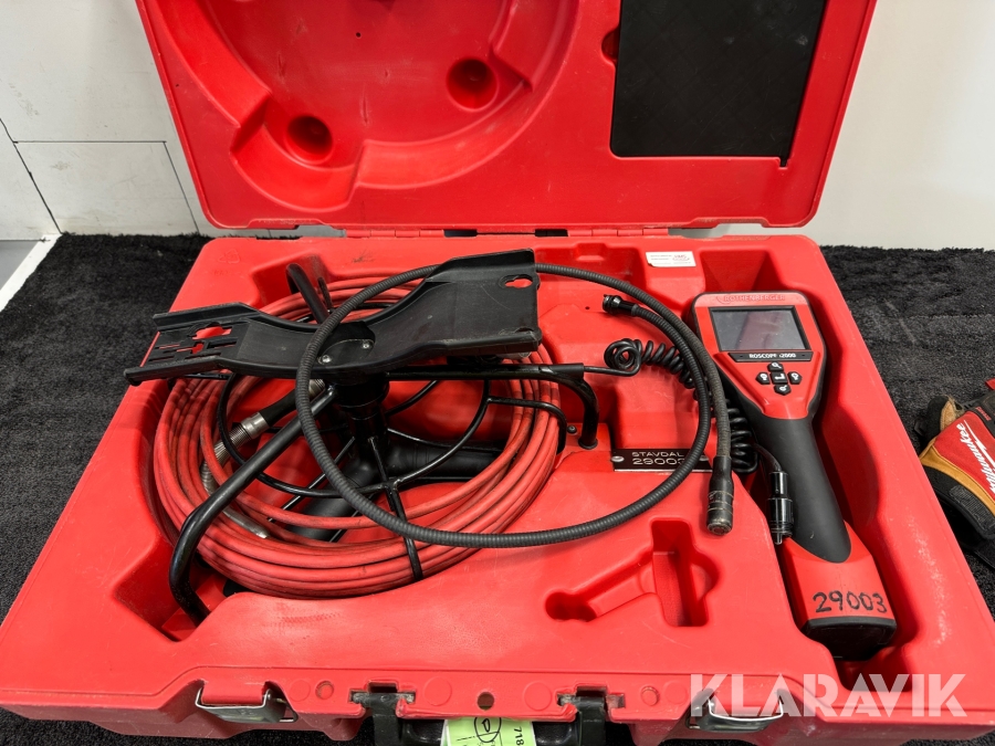 Inspektionskamera Rothenberger Roscope i2000, Svalöv, Klarav