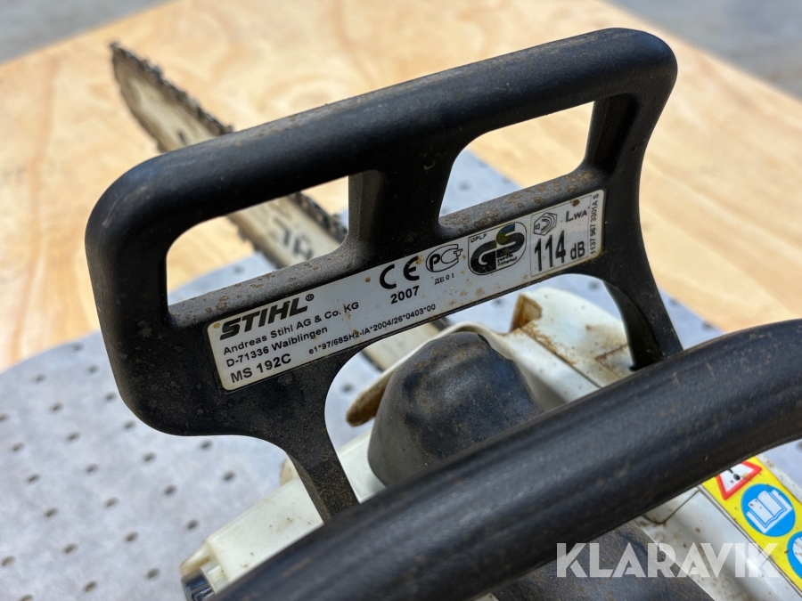 Motorsåg STIHL MS 192C, Norrtälje, Klaravik auktioner