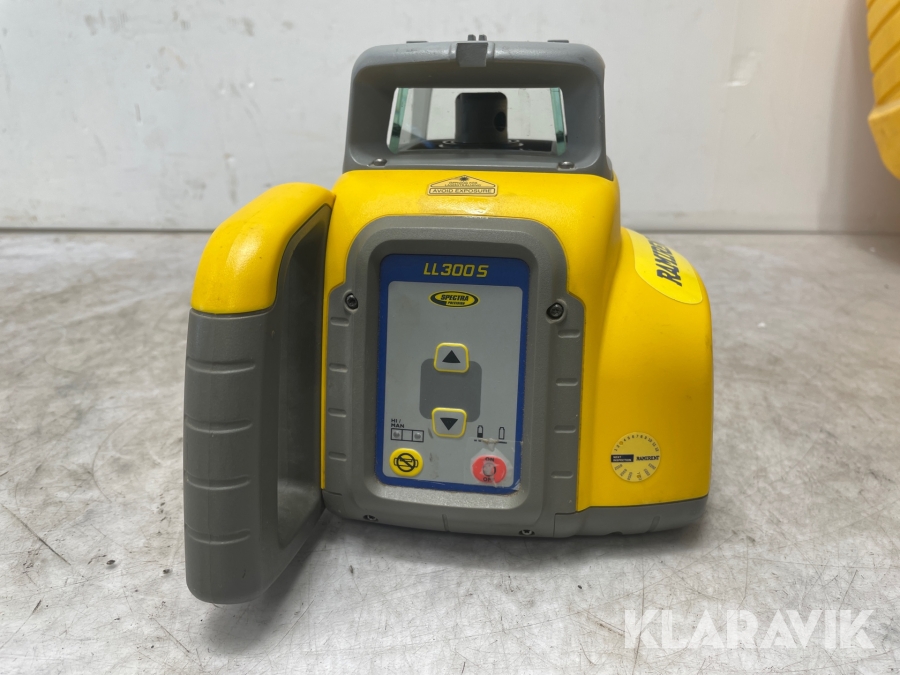 Planlaser & lasermottagare Spectra LL300S, HL700, Svalöv, Kl
