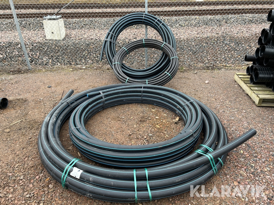 Diverse parti med PEM slangar, Ängelholm, Klaravik auktioner