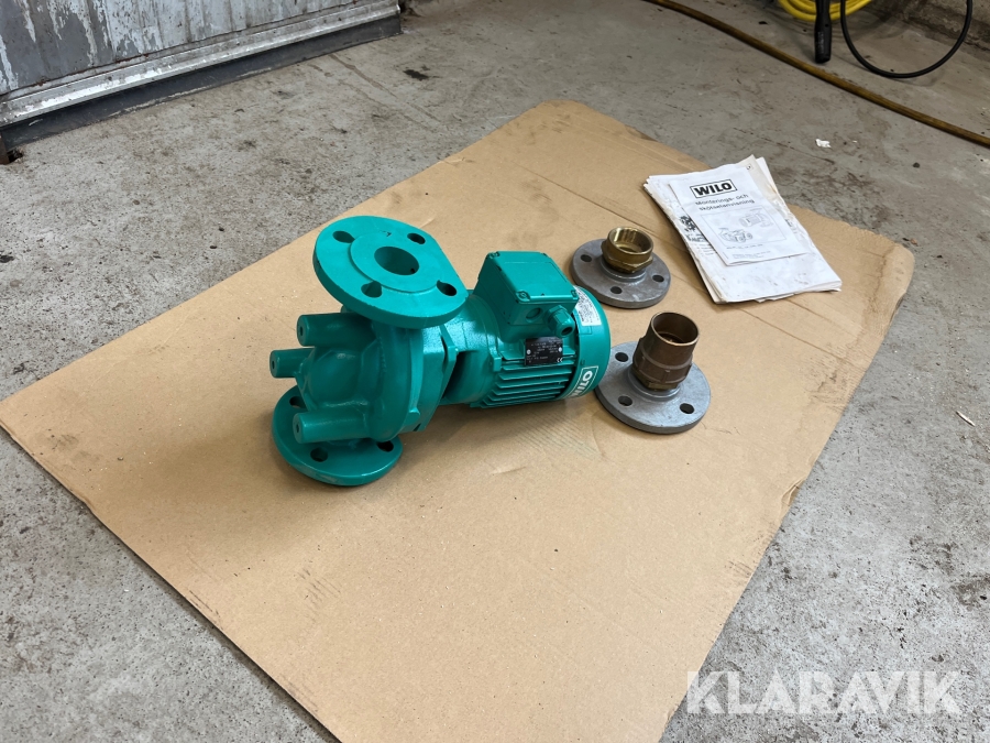Cirkulationspump Wilo IPL40/115, Gnosjö, Klaravik auktioner