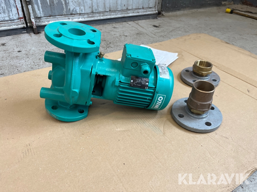 Cirkulationspump Wilo IPL40/115, Gnosjö, Klaravik auktioner