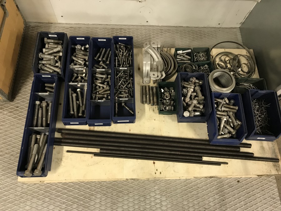 Diverse rostfritt material