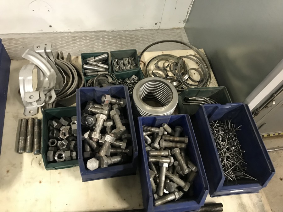 Diverse rostfritt material