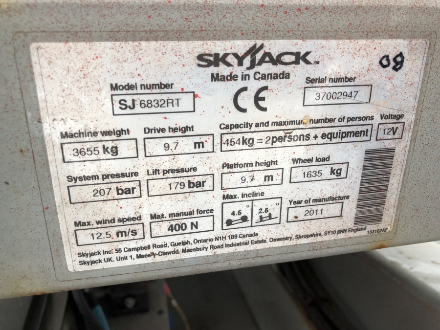 Saxlift Självgående Diesel 4wd