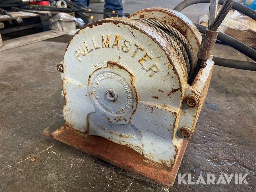 Klaravik Auktioner | Winch Pullmaster 2st