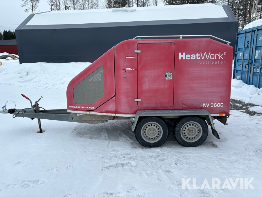 Tjältiningsaggregat Heatwork HW 3600, Strömsund, Klaravik a