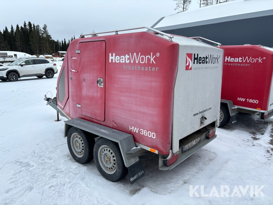 Tjältiningsaggregat Heatwork HW 3600, Strömsund, Klaravik a