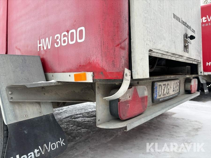 Tjältiningsaggregat Heatwork HW 3600, Strömsund, Klaravik a