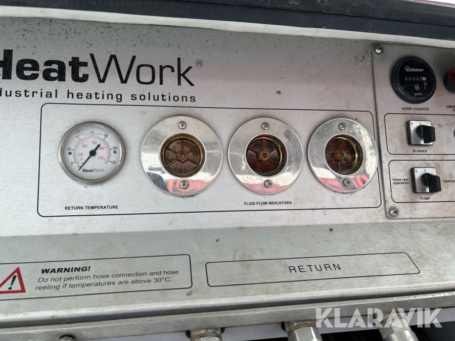 Tjältiningsaggregat Heatwork HW 3600, Strömsund, Klaravik a