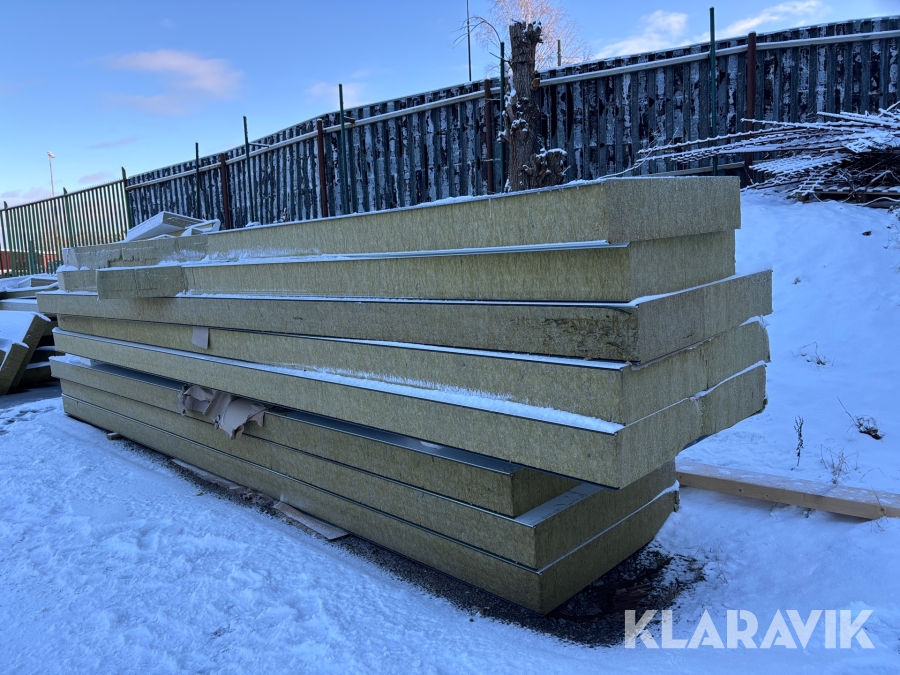 Sandwichpaneler, Göteborg, Klaravik auktioner