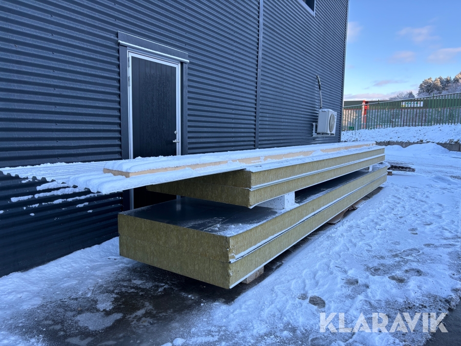 Sandwichpaneler, Göteborg, Klaravik auktioner