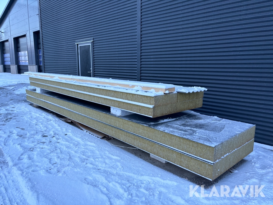 Sandwichpaneler, Göteborg, Klaravik auktioner