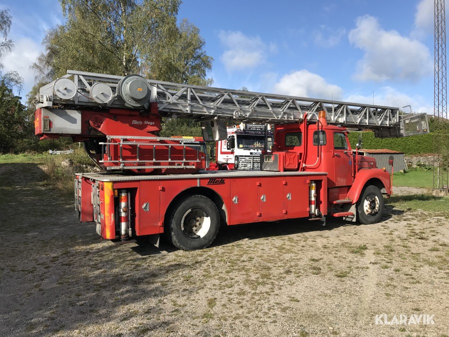 Brandbil / Stegbil veteran Scania L81