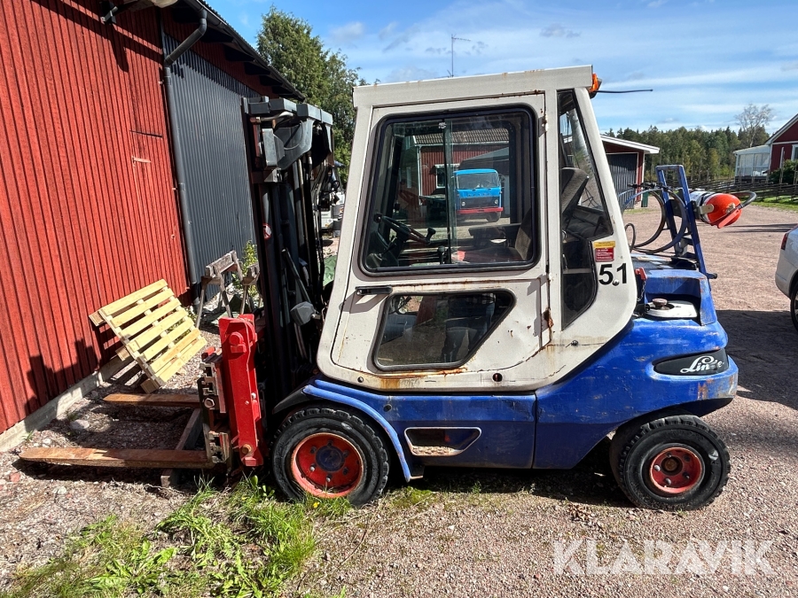 Truck Linde H30T, Avesta, Klaravik auktioner
