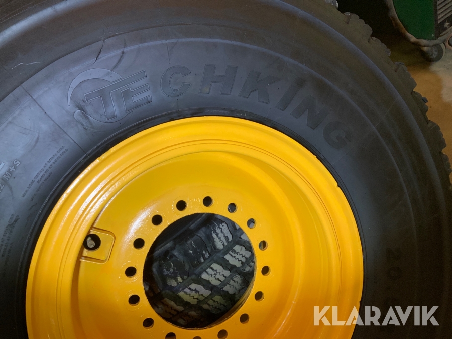 Vinterhjul till lastmaskin Volvo L90F Techking 20.5R25 mate snow