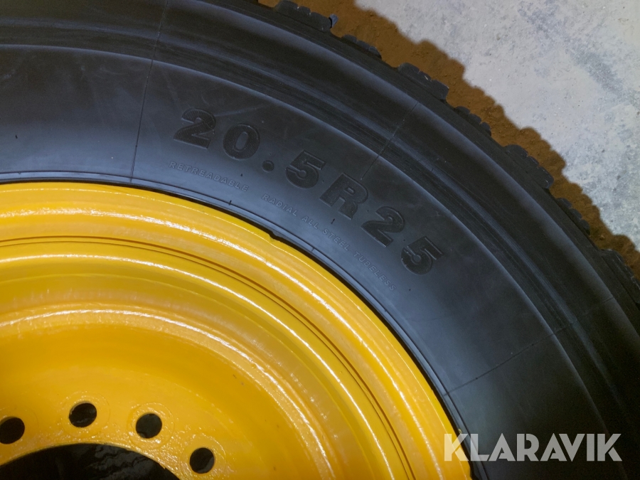 Vinterhjul till lastmaskin Volvo L90F Techking 20.5R25 mate snow
