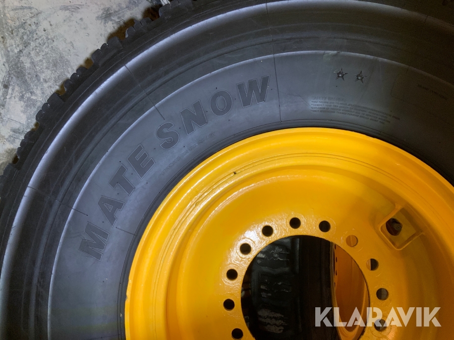Vinterhjul till lastmaskin Volvo L90F Techking 20.5R25 mate snow