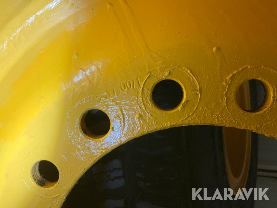 Vinterhjul till lastmaskin Volvo L90F Techking 20.5R25 mate snow