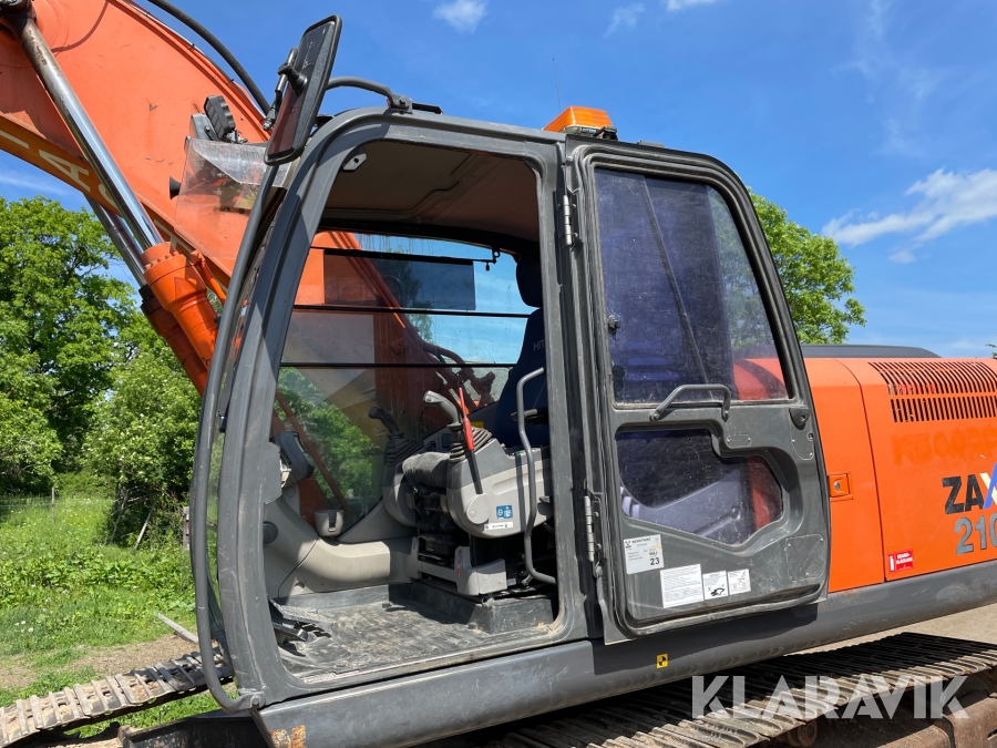 Grävmaskin Hitachi ZX 210 LC-3, Hultsfred, Klaravik auktion