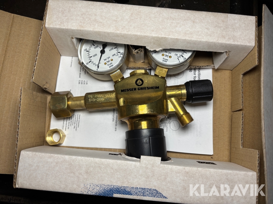 Regulator Messer Griesheim Constant 2000, Linköping, Klaravi