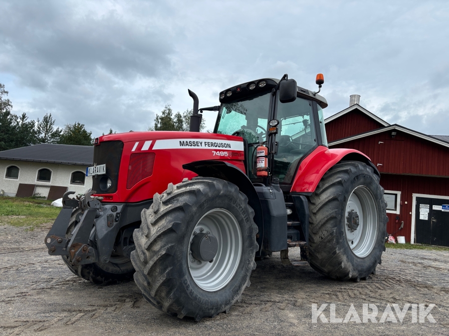 Traktor Massey Ferguson 7435, Härnösand, Klaravik auktioner