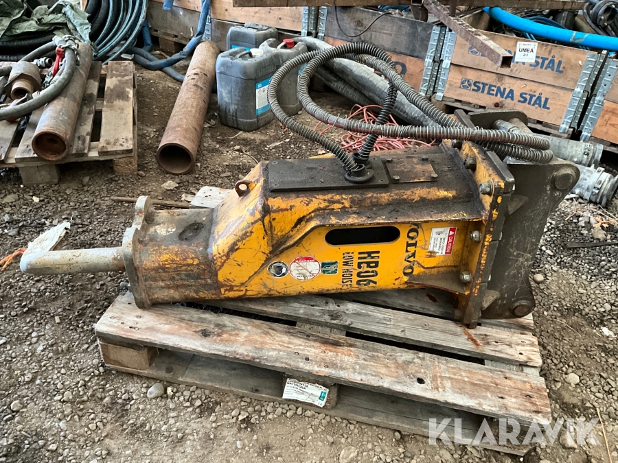 Hydraulhammare Volvo HB06, Umeå, Klaravik auktioner