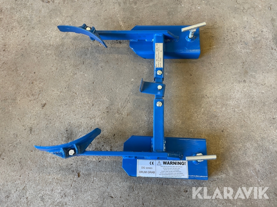 Fatlyft till gafflar Drum grab, Kalmar, Klaravik auktioner