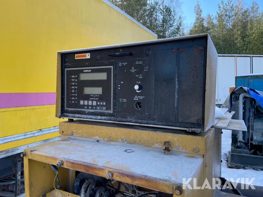 Generator CAT 3406, Karlstad, Klaravik auktioner
