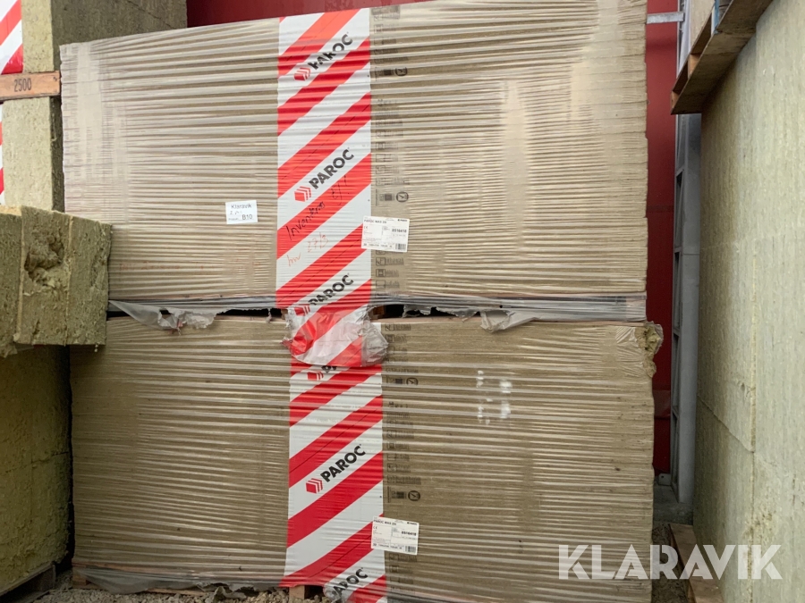 Isolering Paroc Was 25t, Vetlanda, Klaravik auktioner