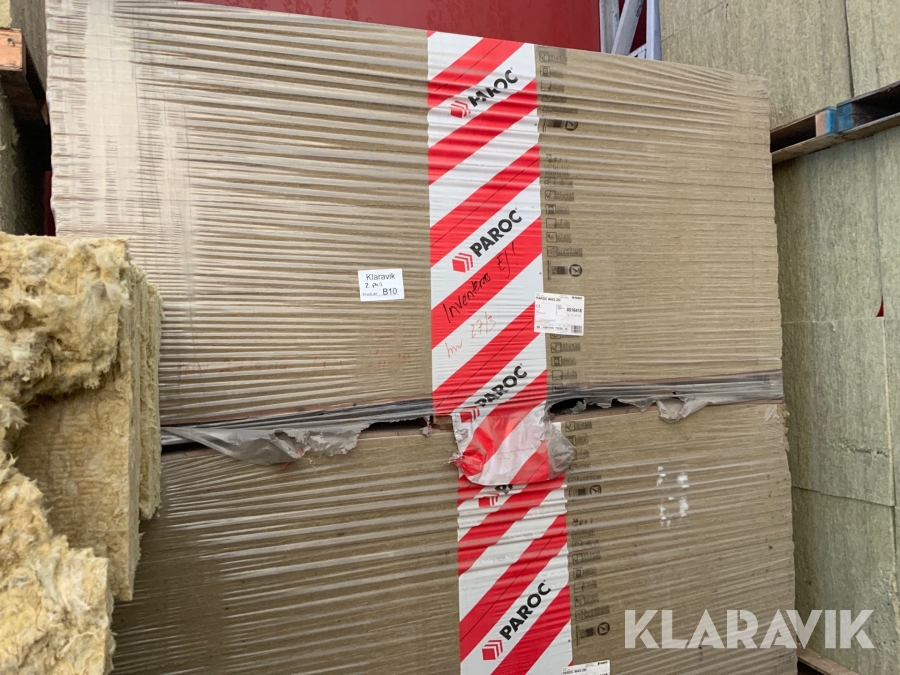 Isolering Paroc Was 25t, Vetlanda, Klaravik auktioner