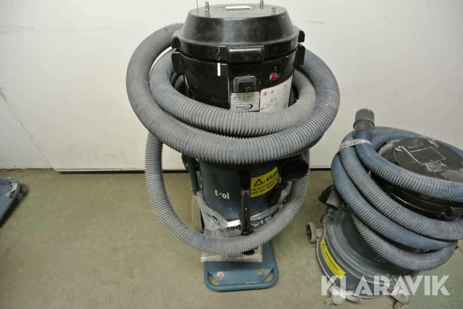 Byggdammsugare Dustcontrol DC1800 / DC2900 & DC3800, Jönköpi