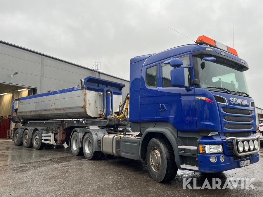 Dragbil Scania R520, Norrtälje, Klaravik auktioner