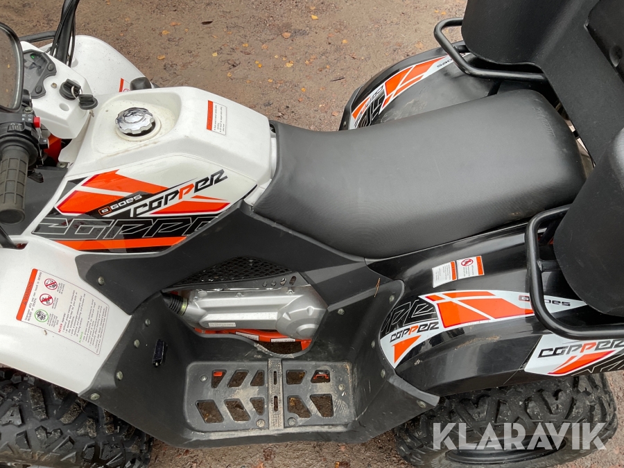 ATV Goes Copper 200cc, Skövde, Klaravik auktioner
